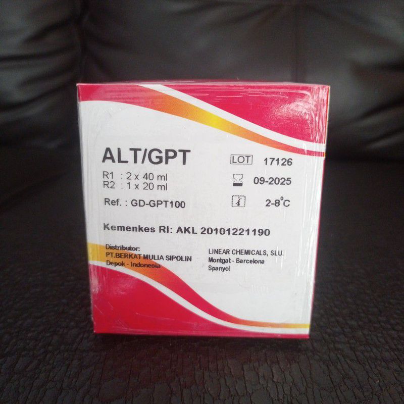 Reagen ALT/GPT SGPT 2x40ml Glory Diagnostic