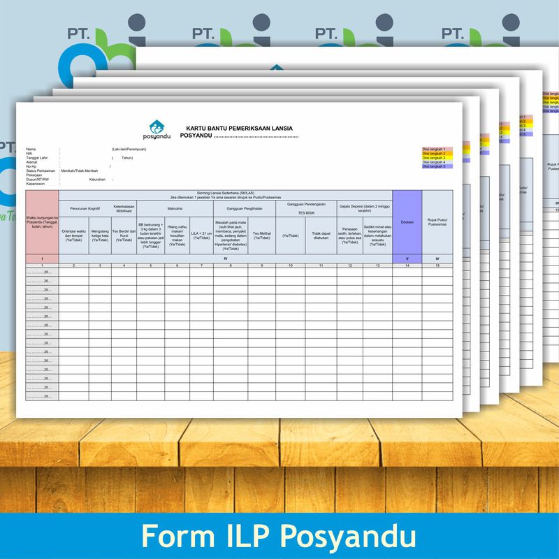 Form ILP Posyandu - Berwarna