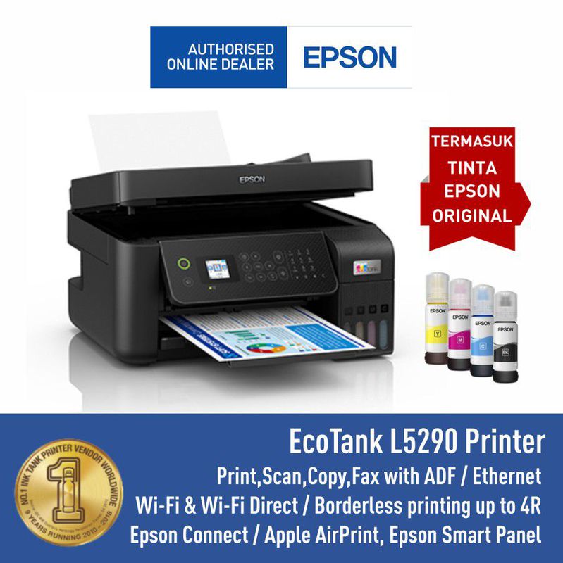 PRINTER EPSON L5290 (print,scan copy,ADF F4)