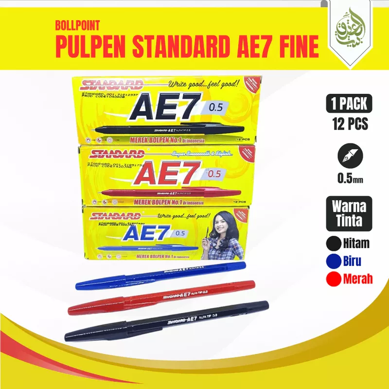 BOLPOINT STANDARD AE7 - Merah
