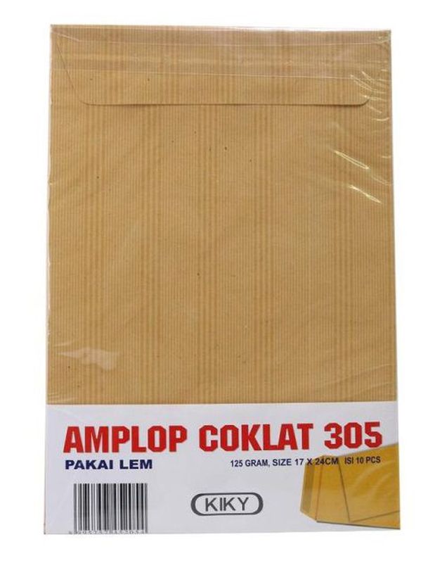 amplok coklat 305 (uk 17x24)