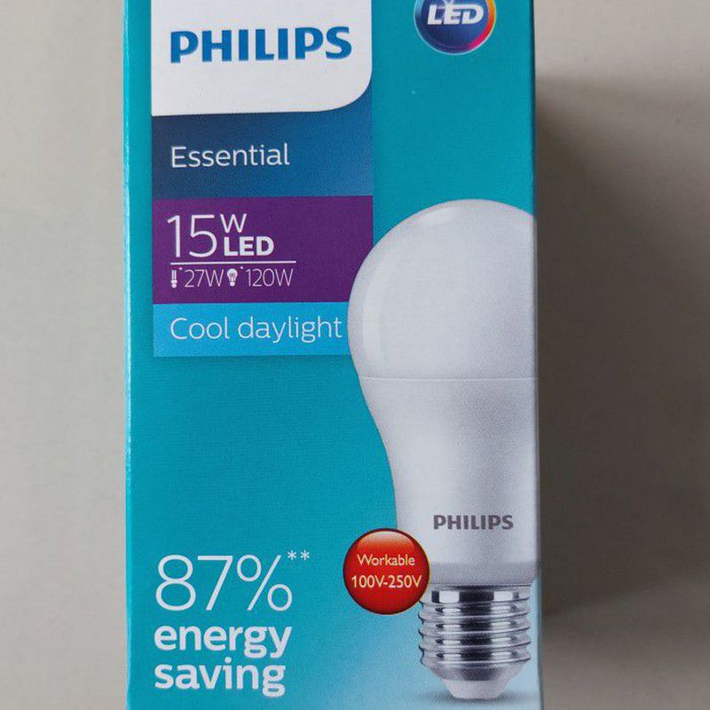 Lampu Philips (ESL) Essential LED Bulb 15 W