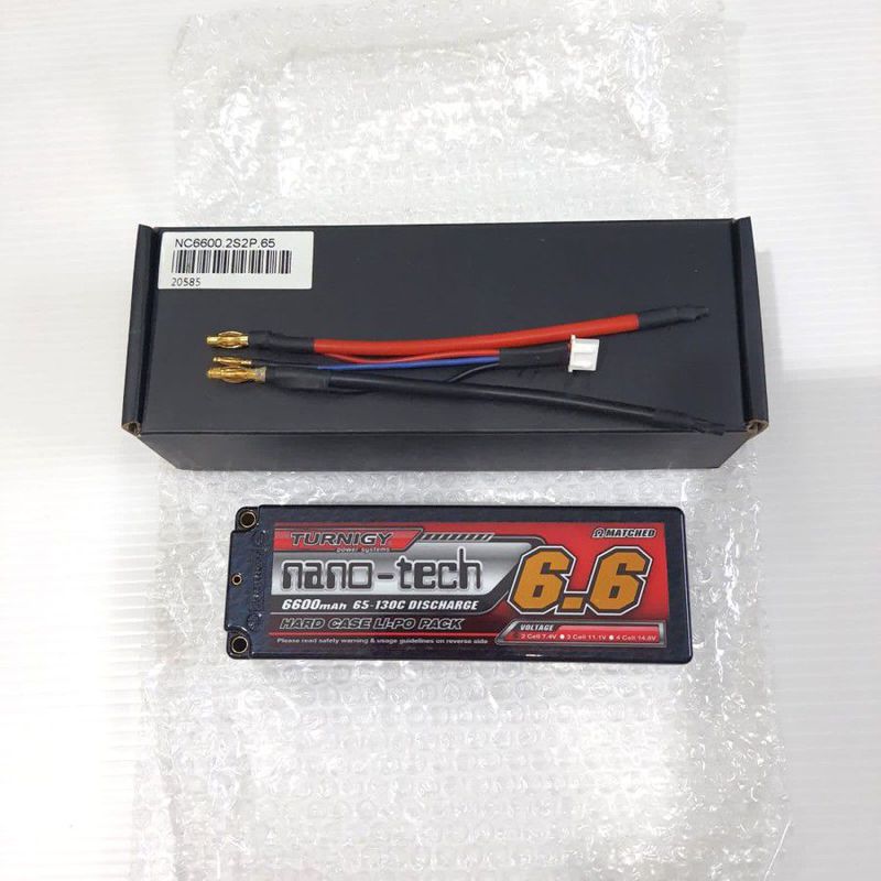 Battery URNIGY nano tech lipo pack 6600mAh