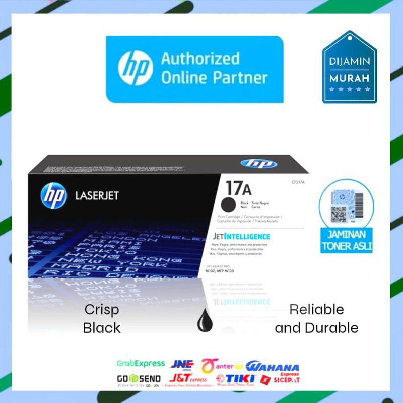 CARTRIDGE TONER LASERJET 17A