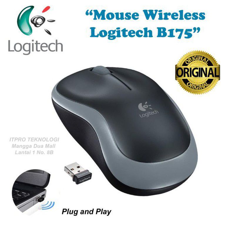 Mouse Logitech B175 Wireless Mouse