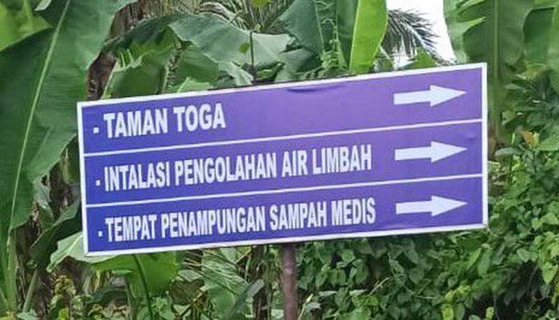 Banner PETUNJUK ARAH