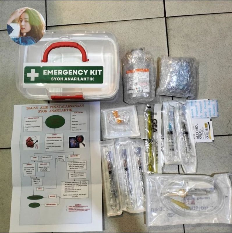 Emergency Kit (obat dan perlengkapan P3K) Anafilaksis KIT