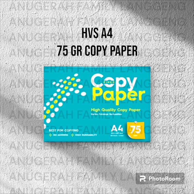HVS A4 75 GR COPY PAPER