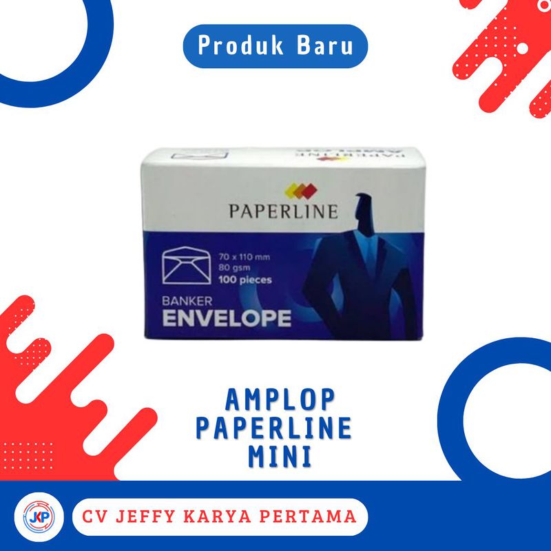 Amplop Putih Paperline Mini 80 gr