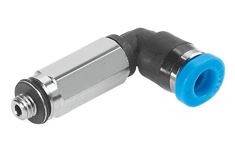 FESTO - Push-in L-fitting, long QSMLL-M5-6