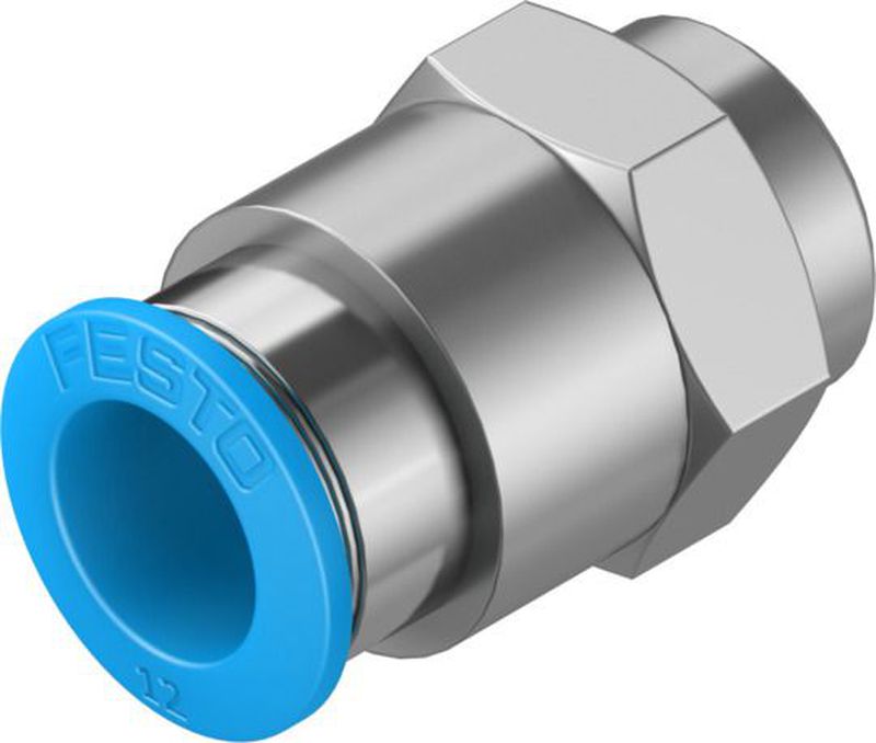 FESTO Push-in fitting QSF-1/4-12-B