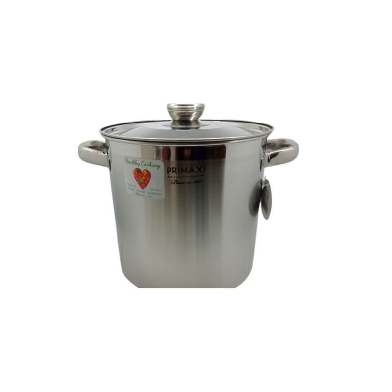 Panci Bima Prima X1 Stockpot 28cm Stainless Steel 16L