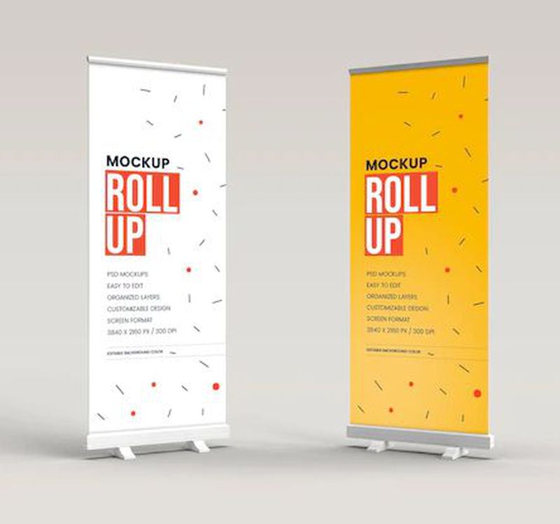 ROLL BANNER 160X60 CM