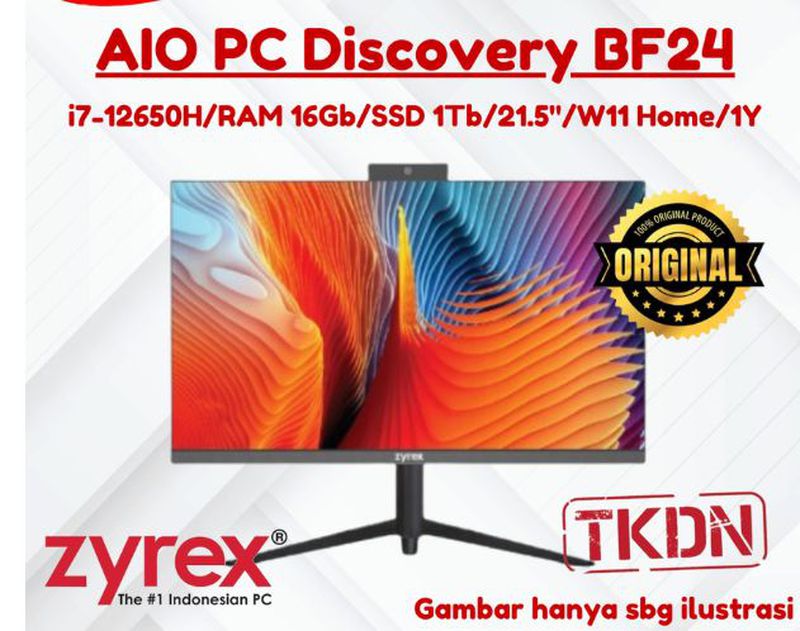 PC AIO ZYREX DISCOVERY BF 24 INTEL COREi7