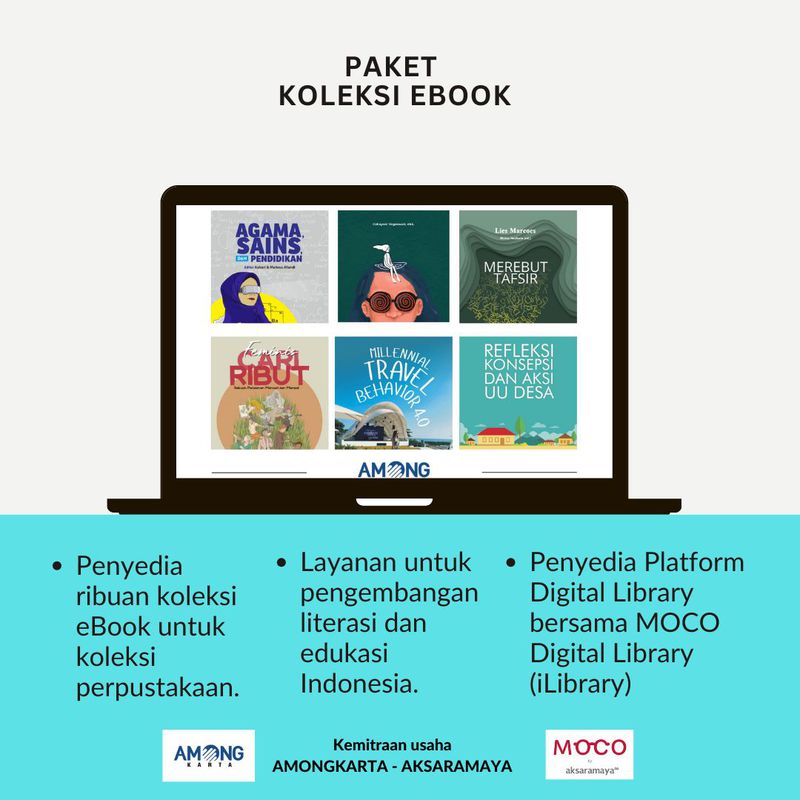Paket Perpustakaan Digital - MOCO Digital Library (iLibrary)