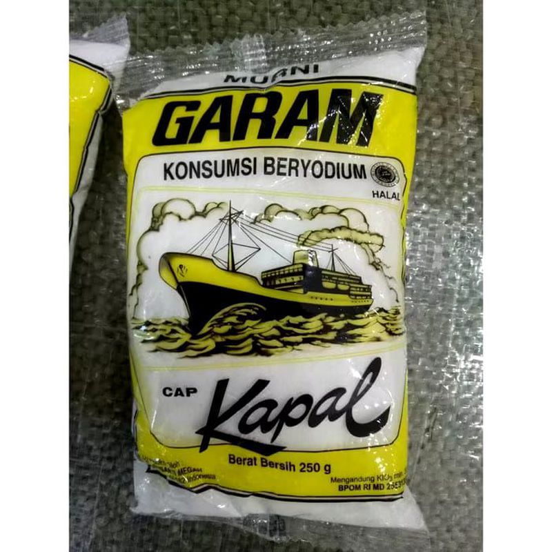 Garam Cap Kapal Layar 250 Gram