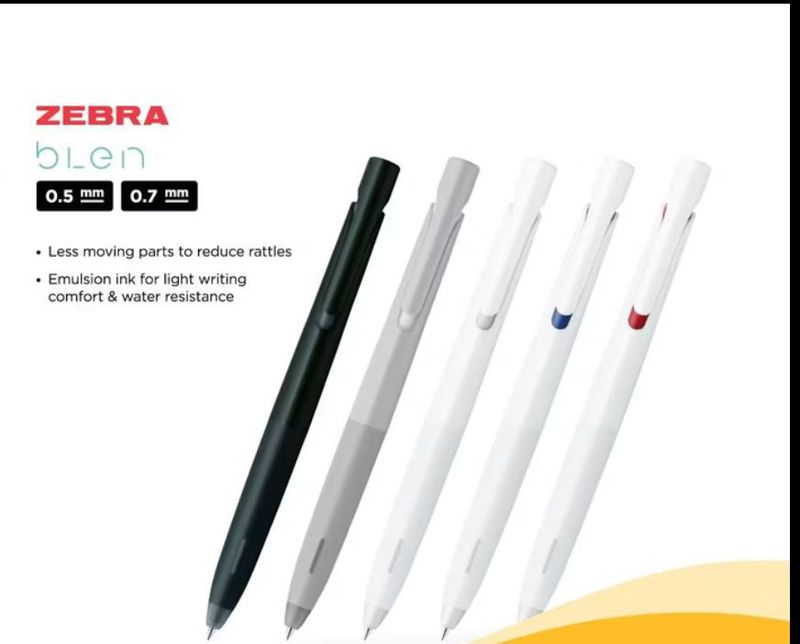 Ballpoint Zebra 4 warna