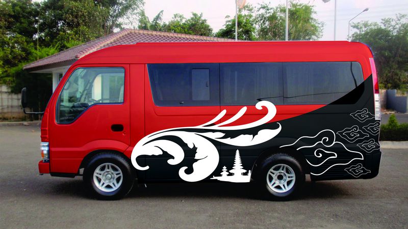 Paket Wrapping Sticker Mobil Elf (+ Cutting Sticker)