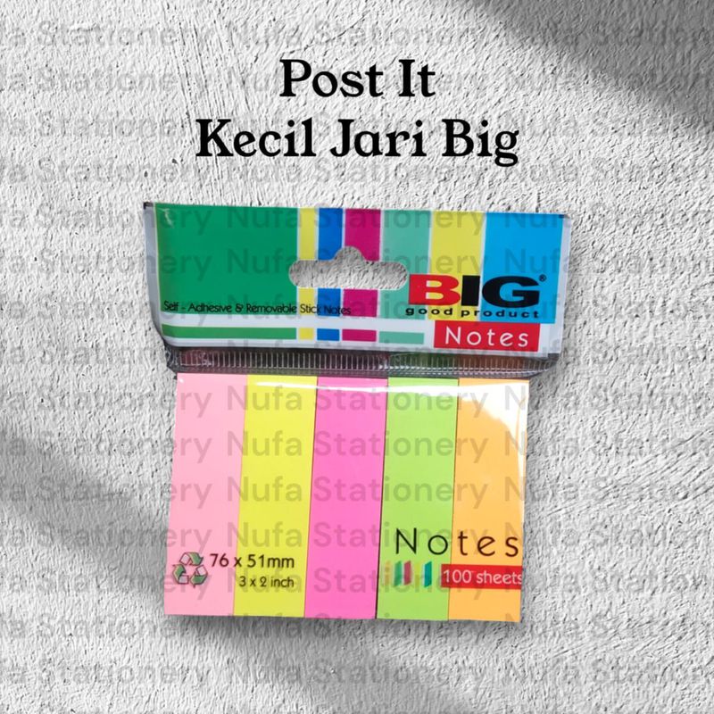 POST IT KECIL JARI BIG