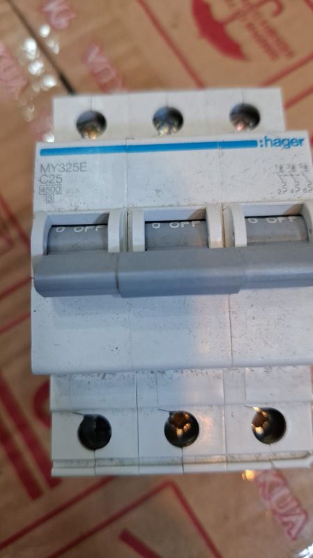 MCB 3 Phase 6A - 32 Ampere