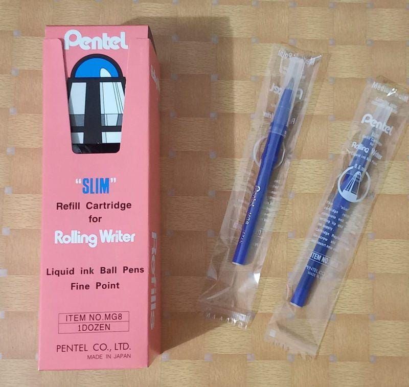 ISI BALLPOINT PENTEL WARNA BIRU