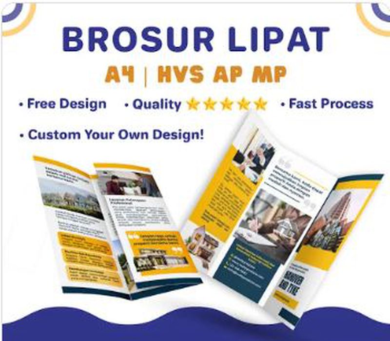 CETAK LEAFLET A4 DUA SISI