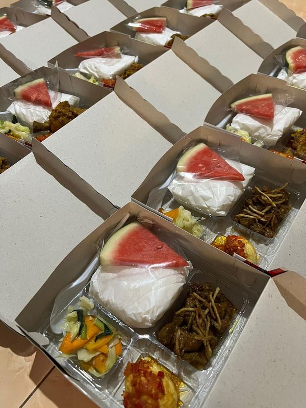 PAKET NASI DAGING GARO