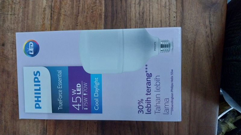 lampu philips led 45 watt