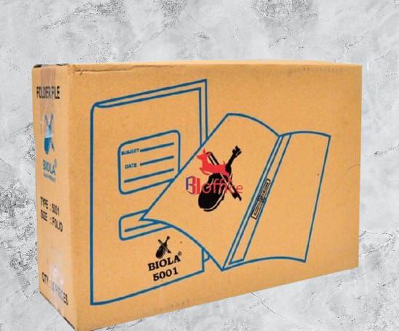 Map Biola 5001 (Paper File Folder type Snelhecter)