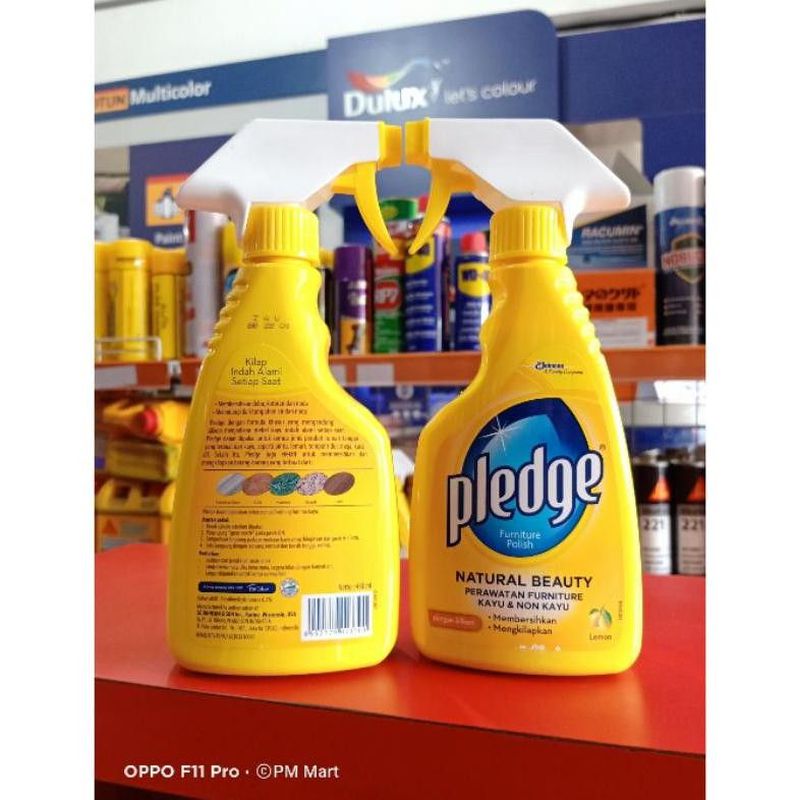 pledge spray