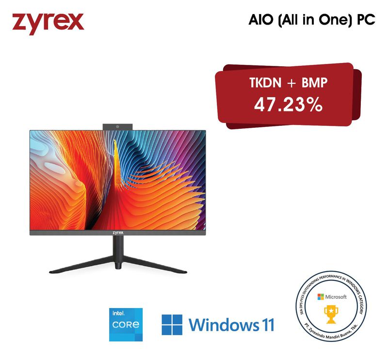 ZYREX AIO PC DISCOVERY BF24 2225H-8S5