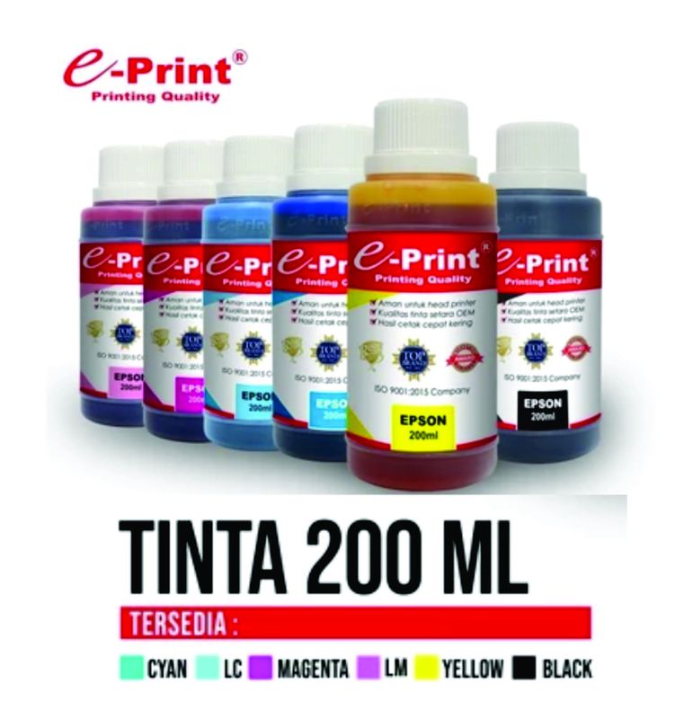 Tinta E-Print Epson & Canon 200ml - Magenta - Canon