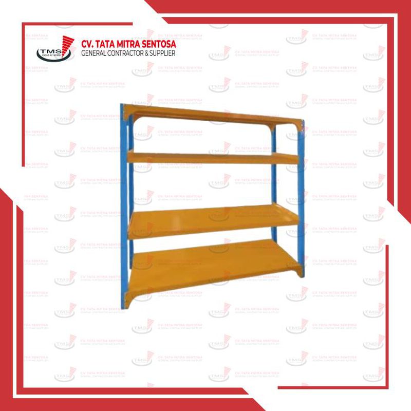 Steel Shelving (Rak besi) 4 layer, 600mm x 1800mm x 1800mm