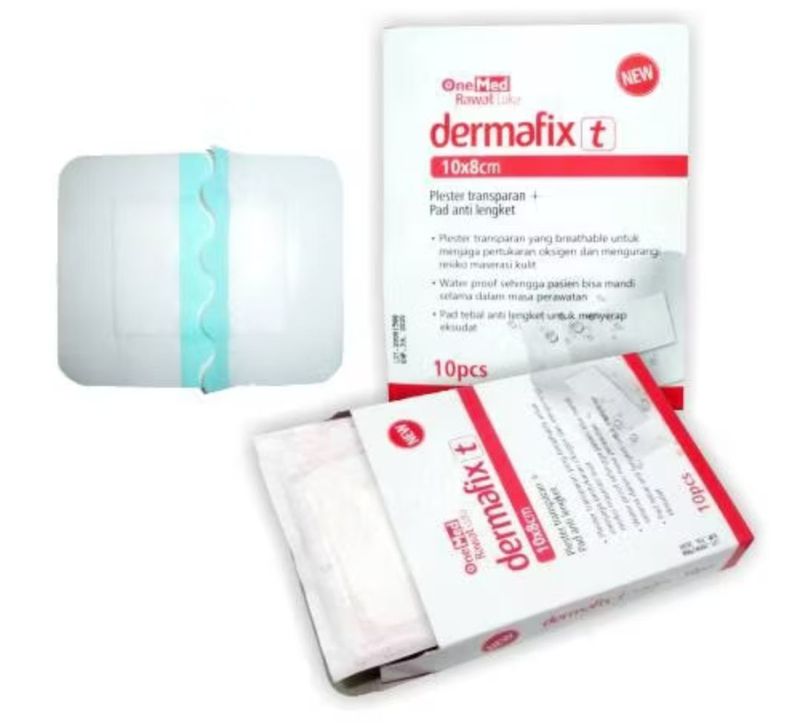 Dermafix T ukuran 10x8 @10 pcs