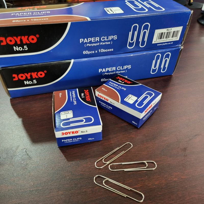 klip penjepit kertas no 5 jumbo joyko