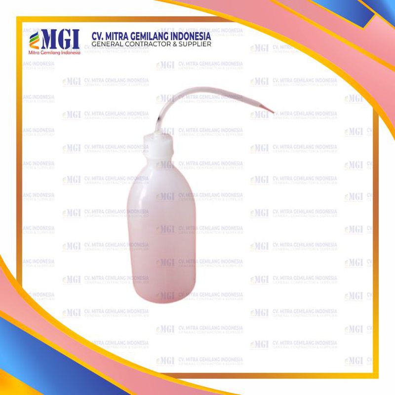 Botol Cuci Aquadest Ujung Lancip 500ml