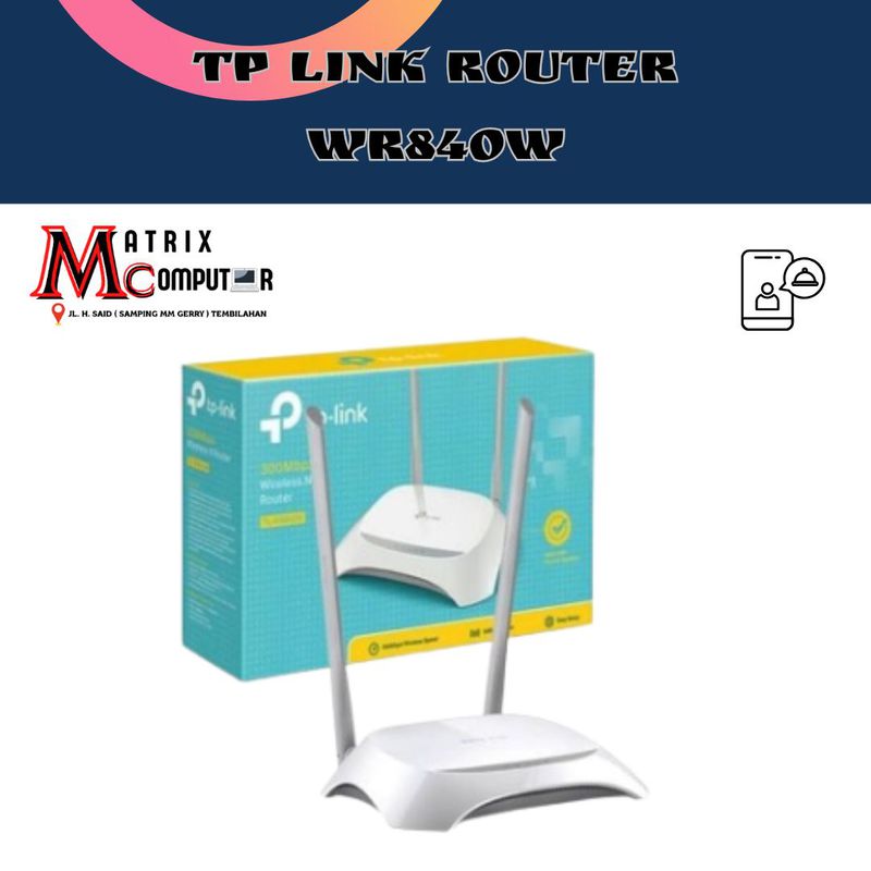 Tp link router wr840
