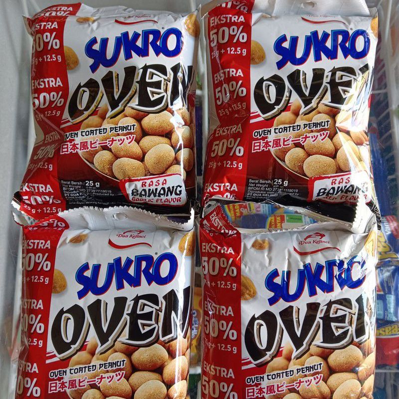 Dua Kelinci Kacang SUKRO OVEN BAWANG RENCENG