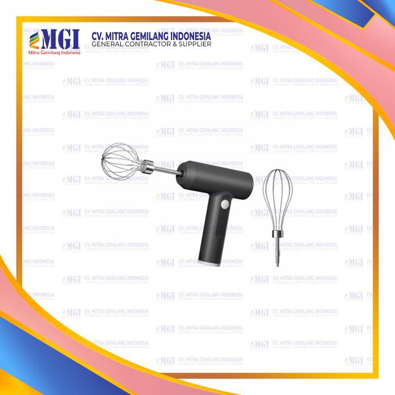 Hand Mixer Portable Hitam - 2000 mAh