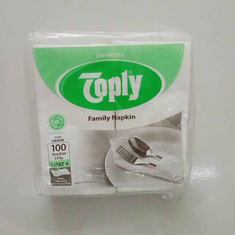 Tissu Makan Toply 100 sheets