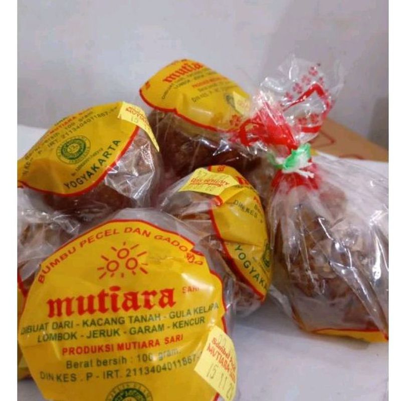 Bumbu Pecel Mutiara Sari