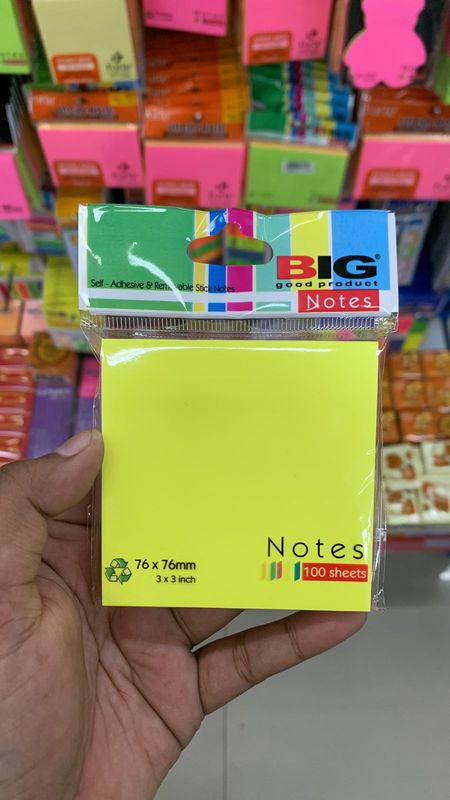 BIG STICKY NOTE 76X76MM