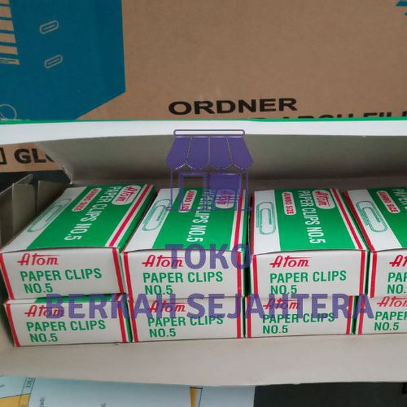 PAPER CLIPS ATOM NO.5 (BESAR)
