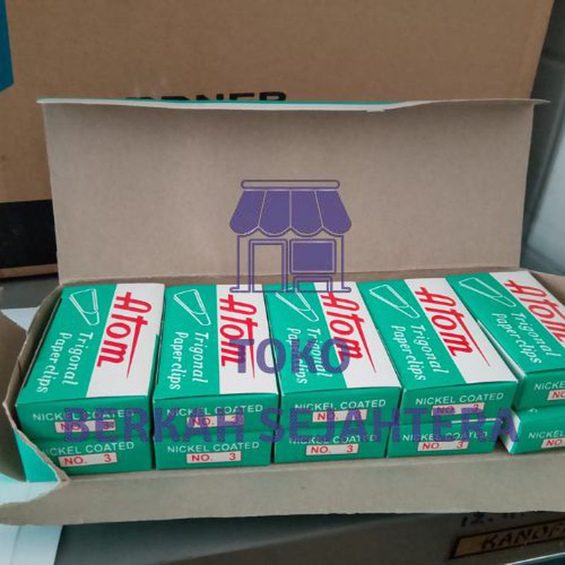 Trigonal paper clip Atom No 3