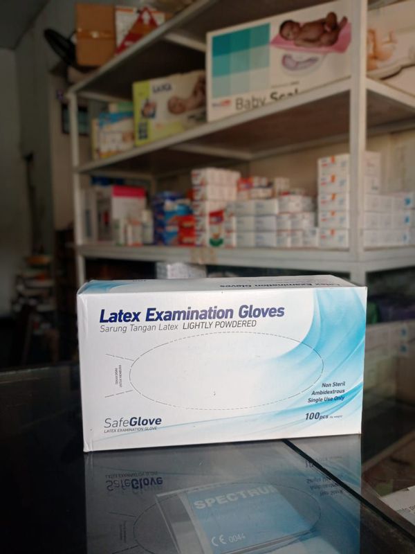 Handscoon Latex uk M