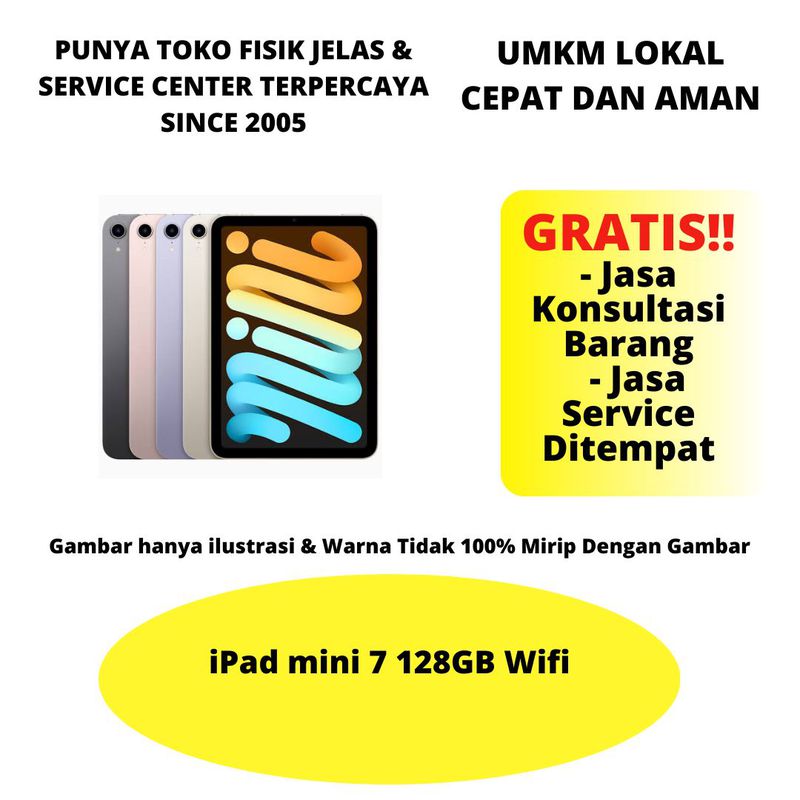 iPad mini 7 128GB Wifi