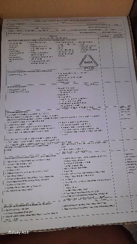 BLANGKO FORM PENCATATAN MTBS