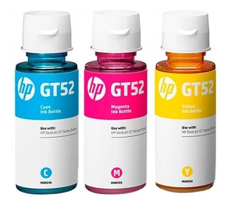 Tinta Hp Gt52 Warna - Biru