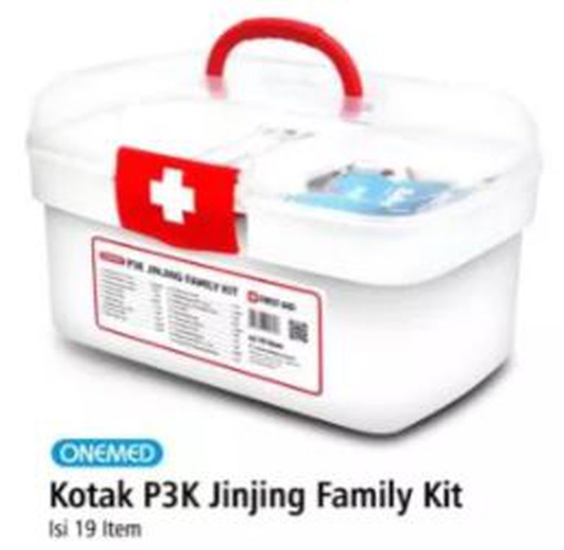 Kotak P3K Plastik Jinjing Family Kit Onemed