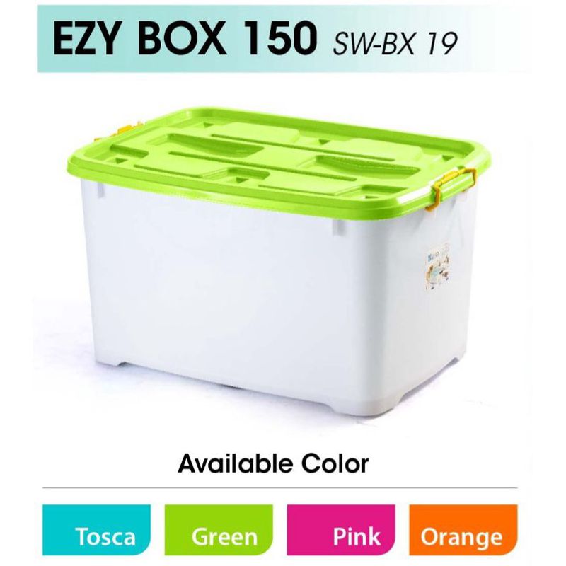 Ezy Box Container, Kontainer Box Plastik 150 Liter